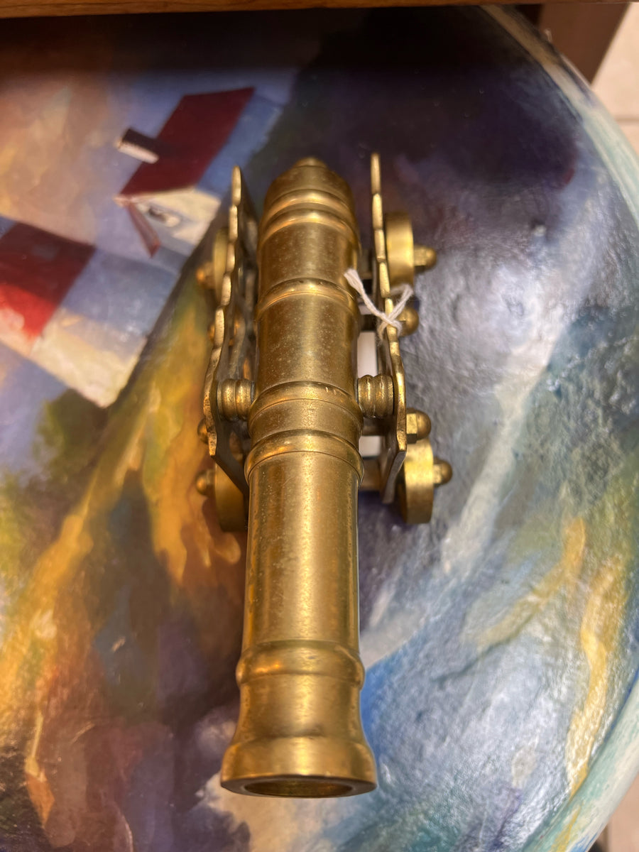 Vintage Mini Brass Canon – Dunn's Attic