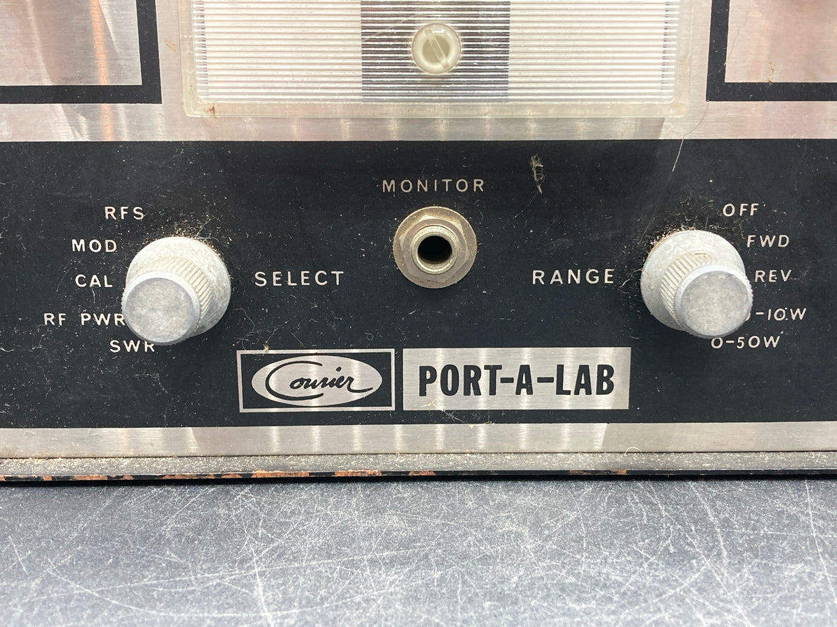Courier Port-A-Lab CB Radio Test Meter | Dunn's Attic – Dunn's Attic