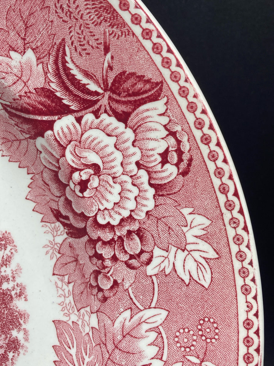 Vintage Wedgwood Porcelain Transferware Indiana Courthouse Dinner Plate ...