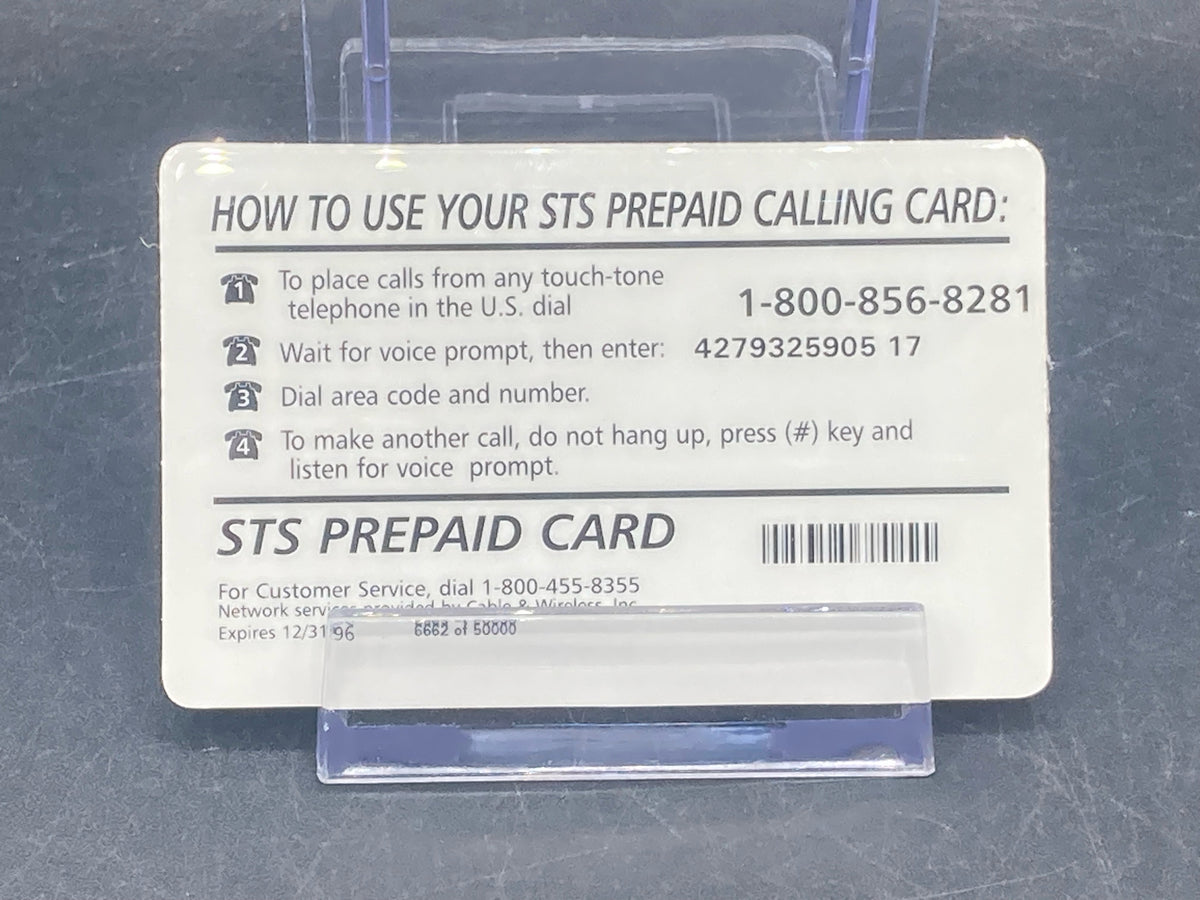 STS Liberty Card Limited Edition Statue Of Liberty Phone Card – Dunn's ...
