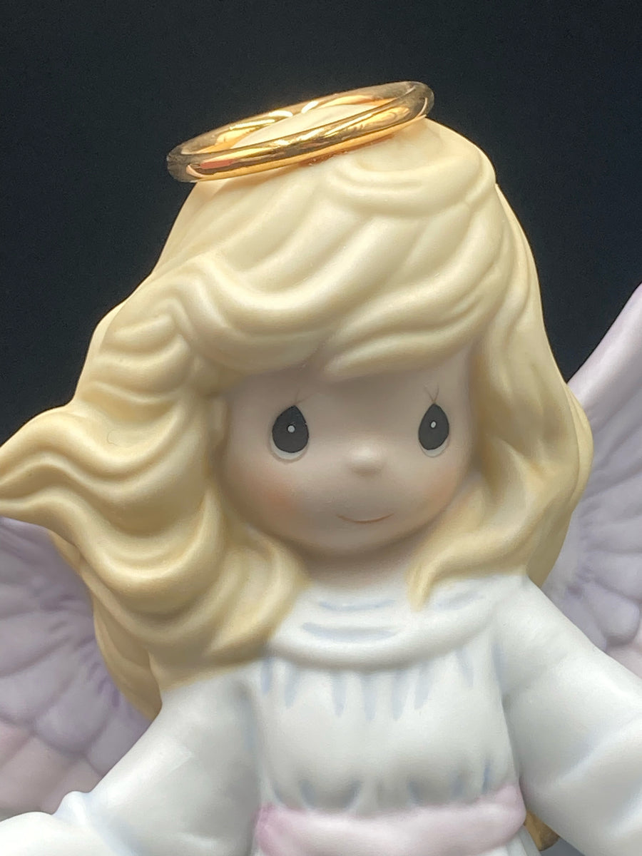 Precious Moments Gloria In Excelsis Deo Porcelain Angel Figure NIB ...